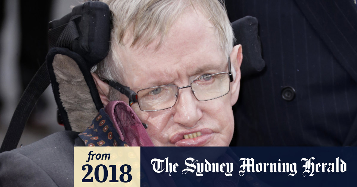 Stephen Hawking's final theory published Stephen Hawking's final theory published